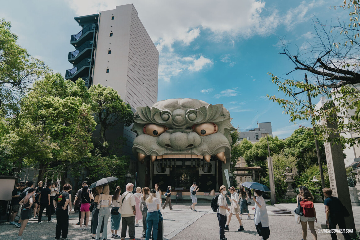รีวิว ศาลเจ้านัมบะ ยาซากะ (Namba Yasaka Shrine) x โอซาก้า – HashCorner