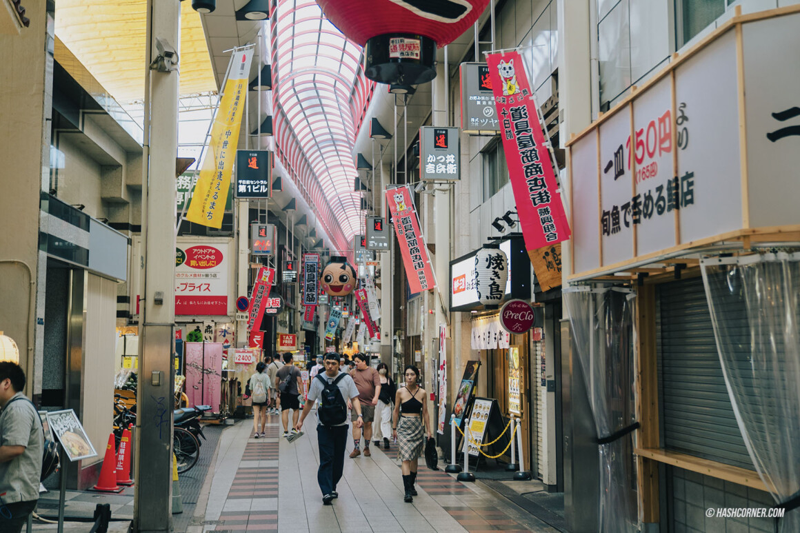 รีวิว ถนนช้อปปิ้งโดกุยะสุจิ (Doguyasuji) x โอซาก้า ถนนเครื่องครัวญี่ปุ่น – HashCorner