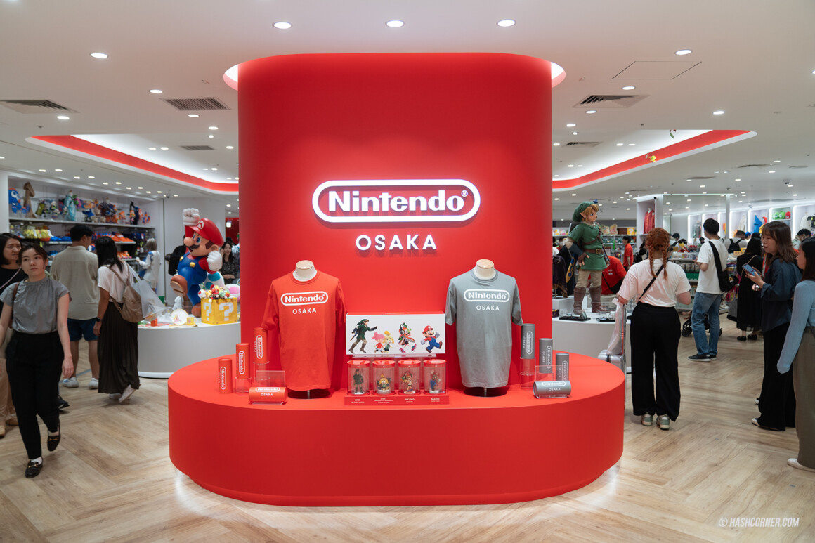 รีวิว Nintendo Osaka x โอซาก้า ร้านนินเทนโดที่สาวกห้ามพลาด – HashCorner
