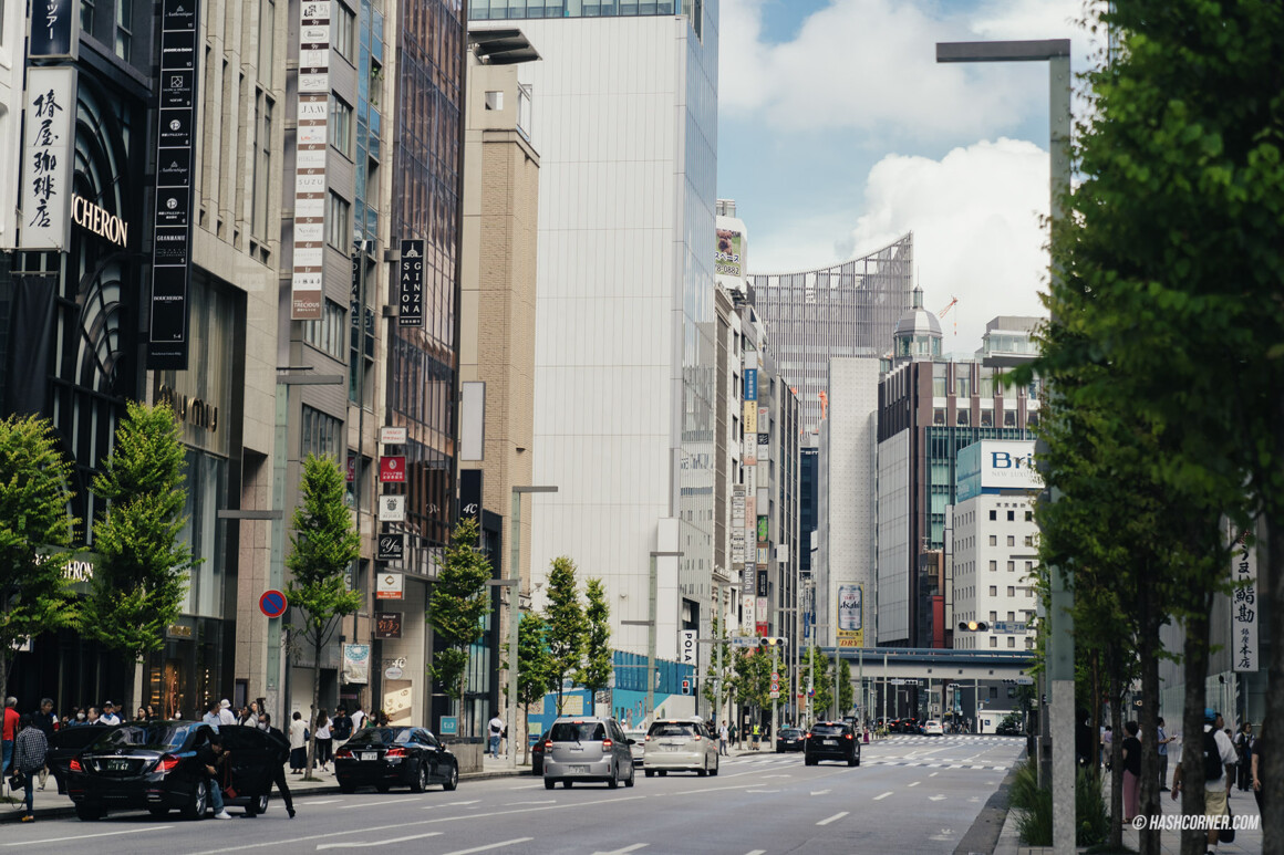 รีวิว กินซ่า (Ginza) x โตเกียว ย่านหรู ช้อปปิ้งแบรนด์ไฮเอนด์ – HashCorner
