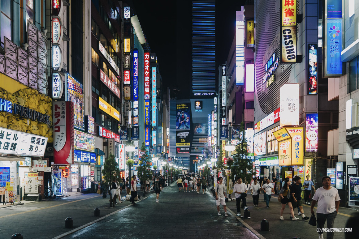 รีวิว คาบูกิโจ (Kabukicho) x โตเกียว เที่ยวย่านราตรีโคมแดงสุดคึกคัก – HashCorner